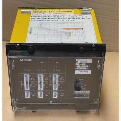 CONVERTEAM  ALSTOM  MCGG52H1CB0753B  Earth Fault Safety Rela