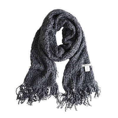 盈妹西北废土风穿搭流苏围巾披肩