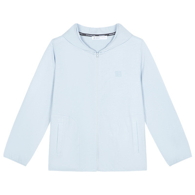 感臻长袖连帽铜牛开衫