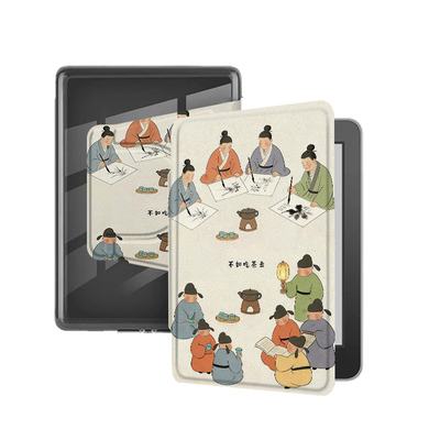 适用Kindlekpw6/5/4/958磁吸拆分11古风卡通12代658电子书保护套
