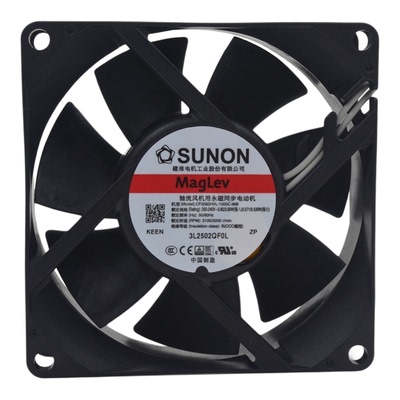 SUNON220V磁浮轴承8025散热风扇