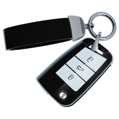 适用大众系列钥匙套水墨黑