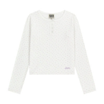 MARITHE女士碎花长袖T恤