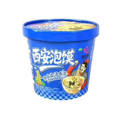 宅小懒西安泡馍桶装陕西回民街