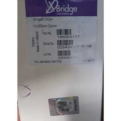议价Waters Xbridge C18液相色谱柱??186003117 5μm?4.6mmX250mm