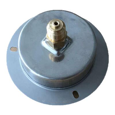 YN60ZT吊车用耐震压力表40mpa6000PSI边带液压表G1/4螺纹轴向