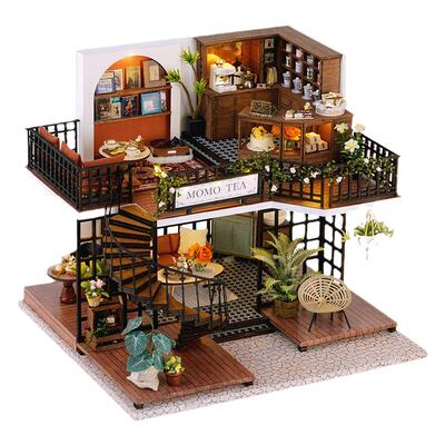 智趣屋丛林么么茶DIY手工小屋