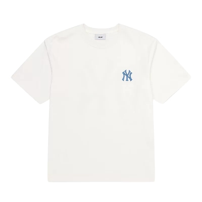 MLB男女情侣后背老花大标短袖