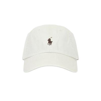 Polo Ralph Lauren美式复古老钱风白色经典鸭舌帽棒球礼物REVOLVE