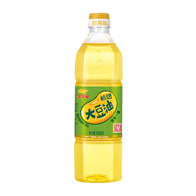 金龙鱼精选大豆油900ml食用油小瓶装炒菜烹饪玉米油400ml宿舍批发
