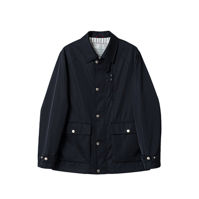 BC版32000休闲翻领风衣夹克