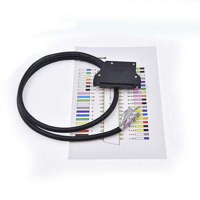 三菱连接线Q系列A6CON1-1 ACTB10 40芯控制线电缆富士通连接线