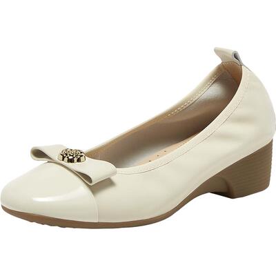 百思图2025秋季新款商场同款浅口单鞋时尚简约通勤女鞋C6021CQ5