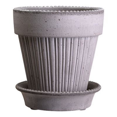 天然陶土复古北欧风手工陶土花盆