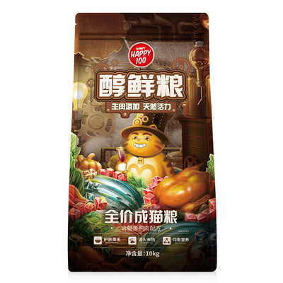 顽皮醇鲜猫粮10千克20斤