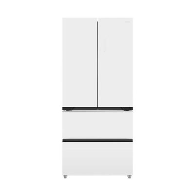 新品美的华凌神机518双系统零嵌制冰法式家用冰箱玻璃面板新一级