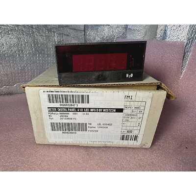 WESTCON WE2471420MADC METER 24710289381FS RANGE 420 MADC