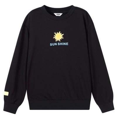 安奈儿男童圆领长袖卫衣