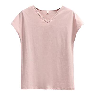 棉垫领连肩袖夏季免穿文胸纯色