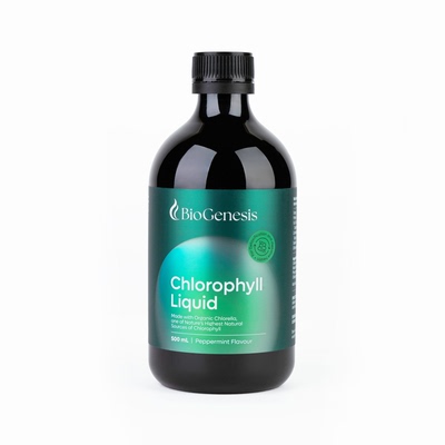 BioGenesis有机小球藻液体叶绿素口服清排肠胃道体清口气消化