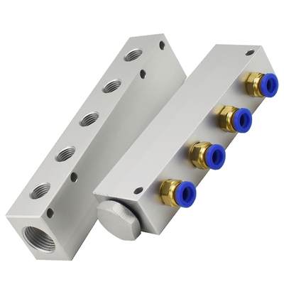 气动接头分气底座4分大流量