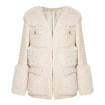 商场拼接外套外套HPLY/荷比俪