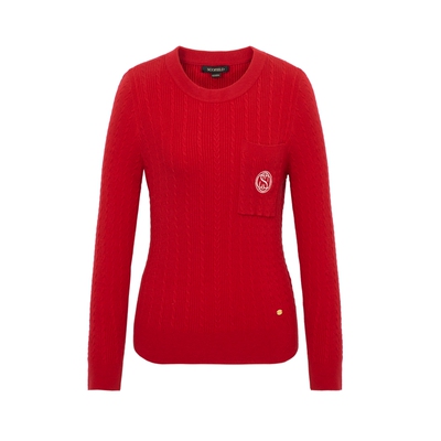 SCOFIELD含羊毛针织衫