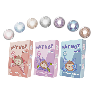 【所有女生直播间】坚果力美瞳坚韧泪光日抛2片装