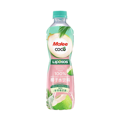 泰国进口Malee玛丽coco椰子水左旋肉碱青椰果汁NFC椰汁饮料陈哲远