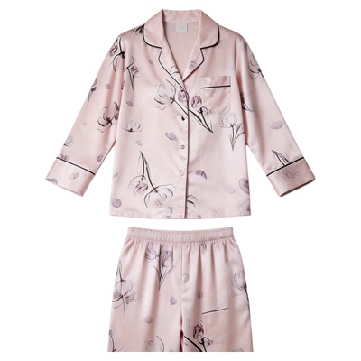 丝界2024新款真丝睡衣女长袖