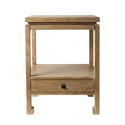 床头柜可丽出口旧家具抽拉搁板