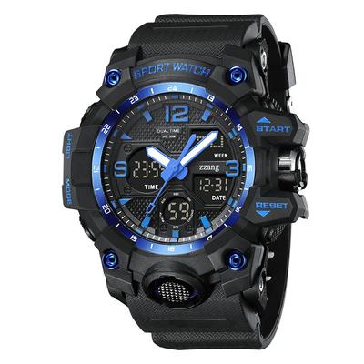 运动多功能男孩潮流双显电子表