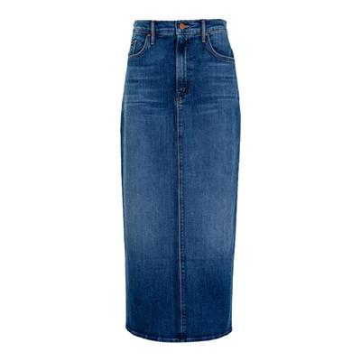 MOTHER女士直筒长款牛仔裙