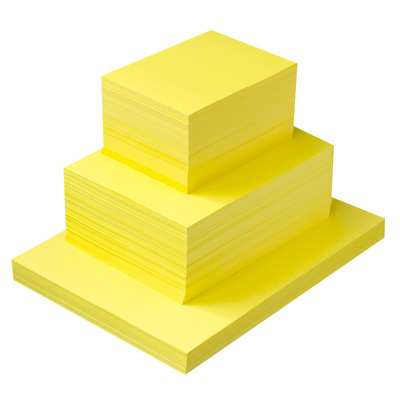 A4黄色打印纸超市促销广告复印纸