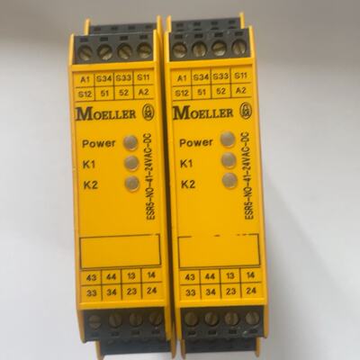 【询价】Moeller安全继电器 ESR5-NO-41-24VAC-适用