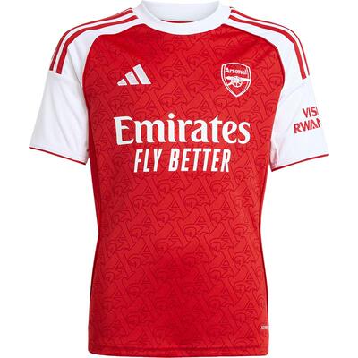Adidas/阿迪达斯官方正品HOME JERSEY大童足球运动训练短袖JI9533
