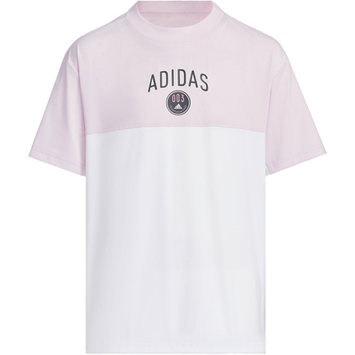 阿迪达斯大童防晒圆领短袖T恤