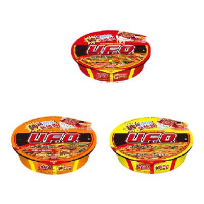 日清UFO飞碟炒面干拌面多口味方便面夜宵组合速食快餐