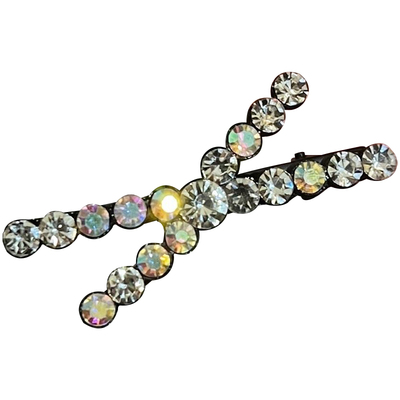 2024新款前额精致刘海夹水钻百搭