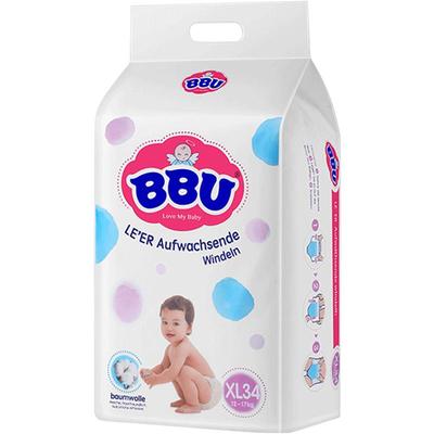 bbu超薄透气瞬吸干爽纸尿裤nbs