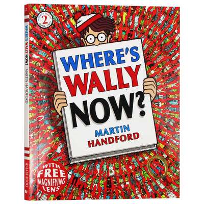 威利现在在哪里 英文原版绘本 Where's Wally Now 找一找 迷你书 英文版儿童英语启蒙绘本 进口原版英语书籍 Martin Handford