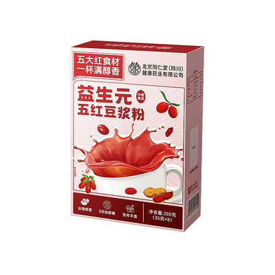 同仁堂补气养血五红豆浆粉