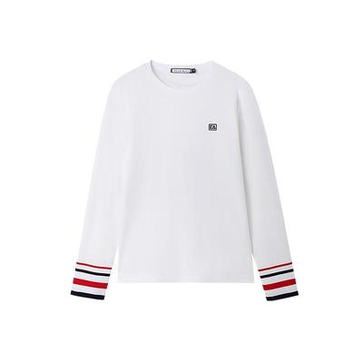 ELLEActive条纹纯棉长袖T恤