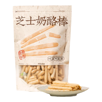 Hibake高钙营养芝士饼干代餐饱腹