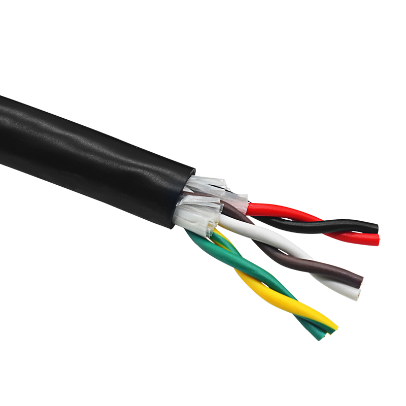 RVVS双绞单屏蔽线2 4 6 8 10 12芯485通讯线编码器专用抗拉耐折铜_虎窝淘