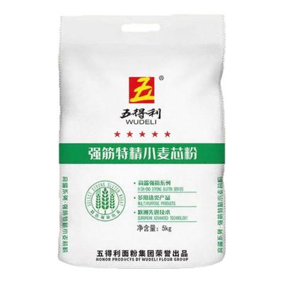 五得利面粉强筋特精小麦芯粉5kg
