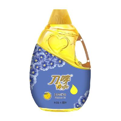 刀唛亚麻籽油4.68L×1瓶×1组