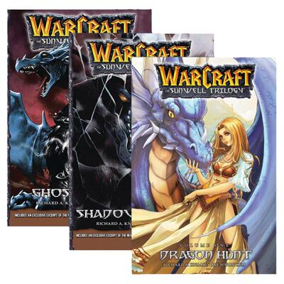 Warcraft Blizzard Manga 魔兽争霸 太阳之井三部曲系列 3册