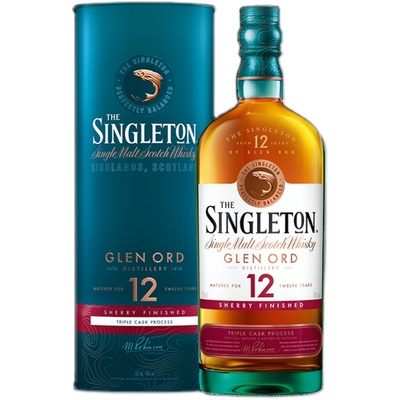 苏格登12年雪莉版700ml单一麦芽