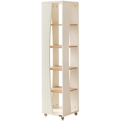 旋转书架落地式家用客厅